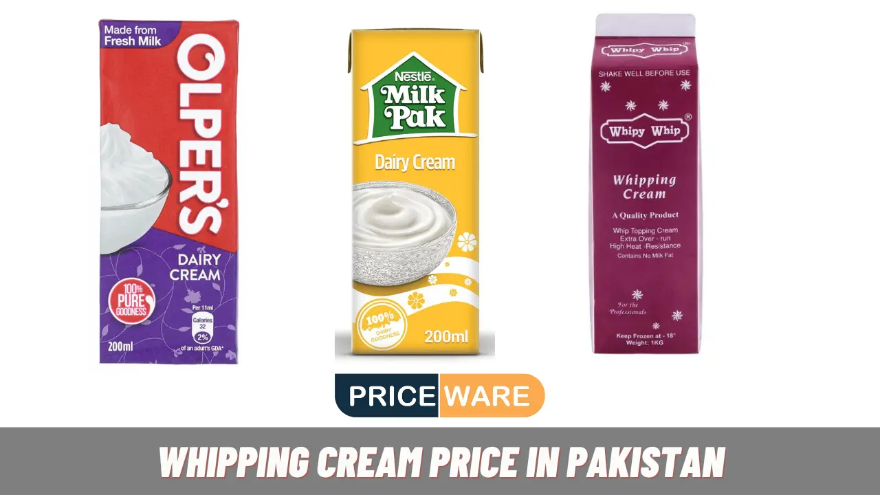 Whipping Cream Price in Pakistan Today 2025 - PriceWare